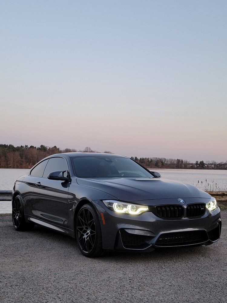 GONE: 2020 BMW M4 Competition - 86K MSRP - Mineral Grey w Sakhir Orange ...